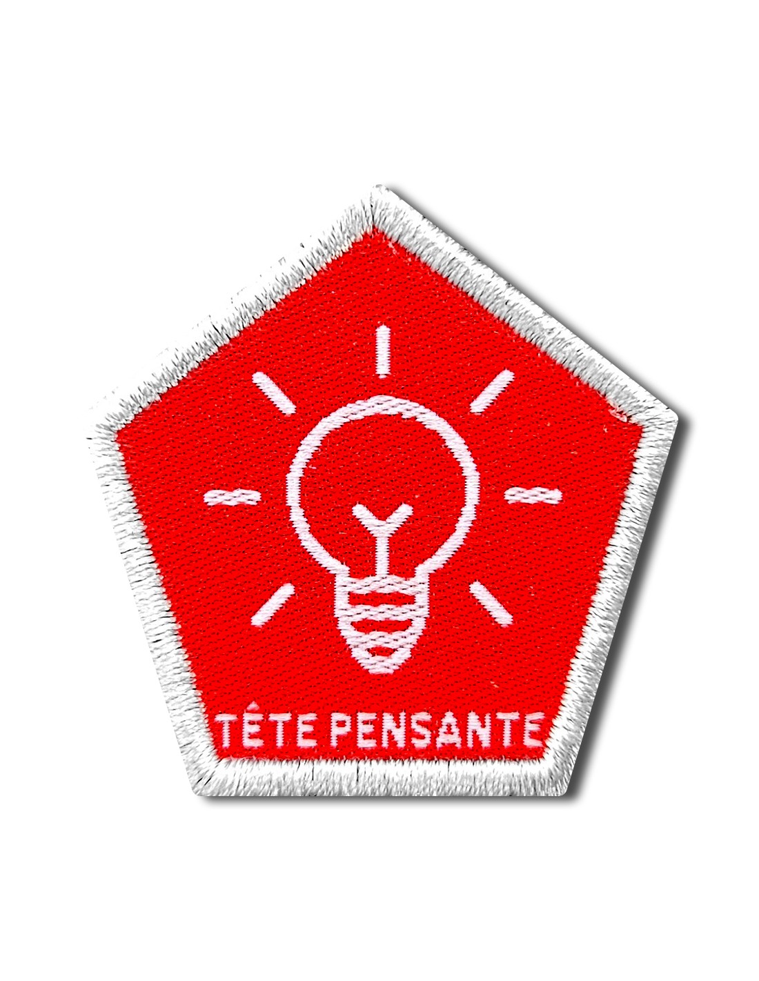 Ecusson Mowhas - Tête pensante (Louveteau)